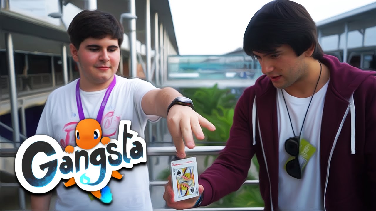 TRUCO DE MAGIA ÉPICO CON GANGSTAZOMBER - YouTube