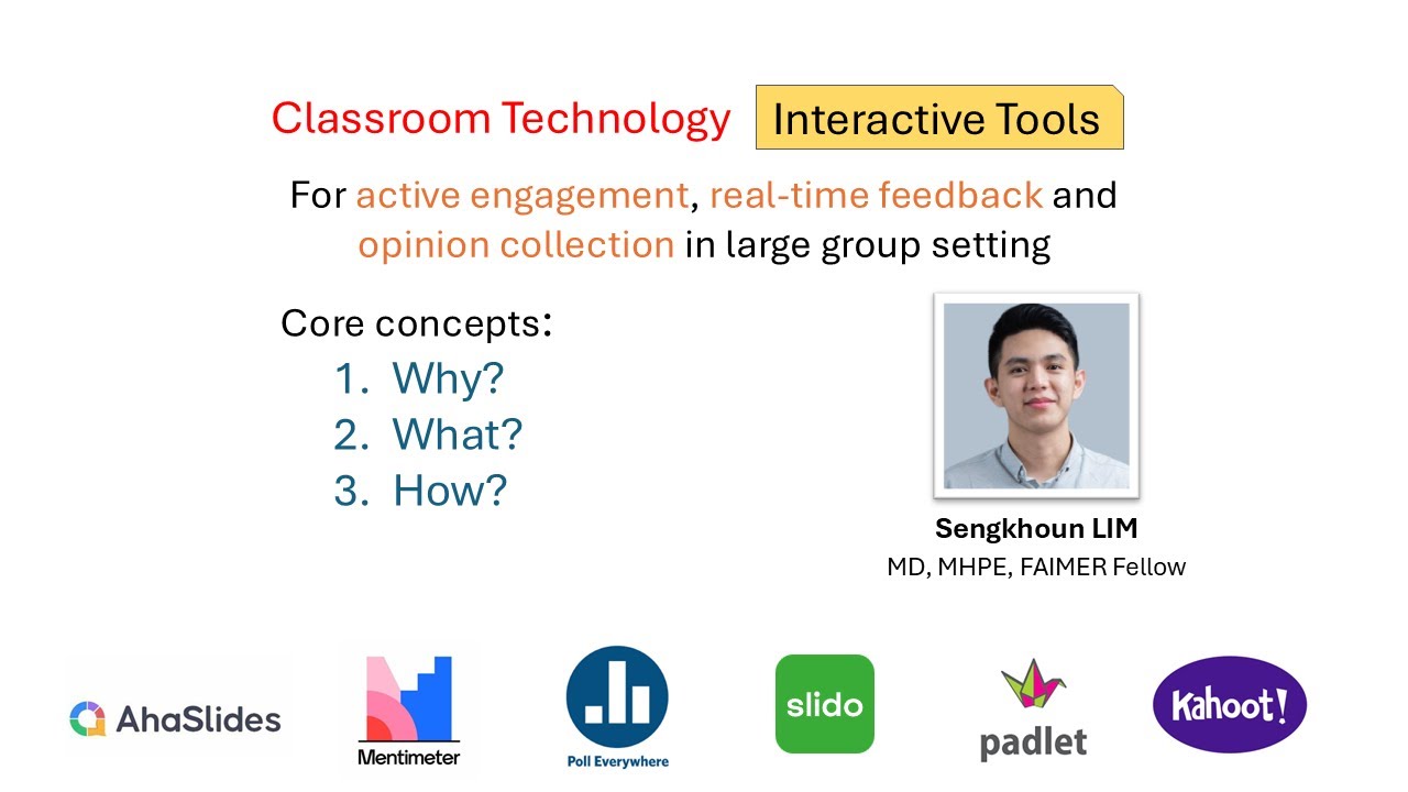 Interactive tools for large group engagement in the classroom like ...