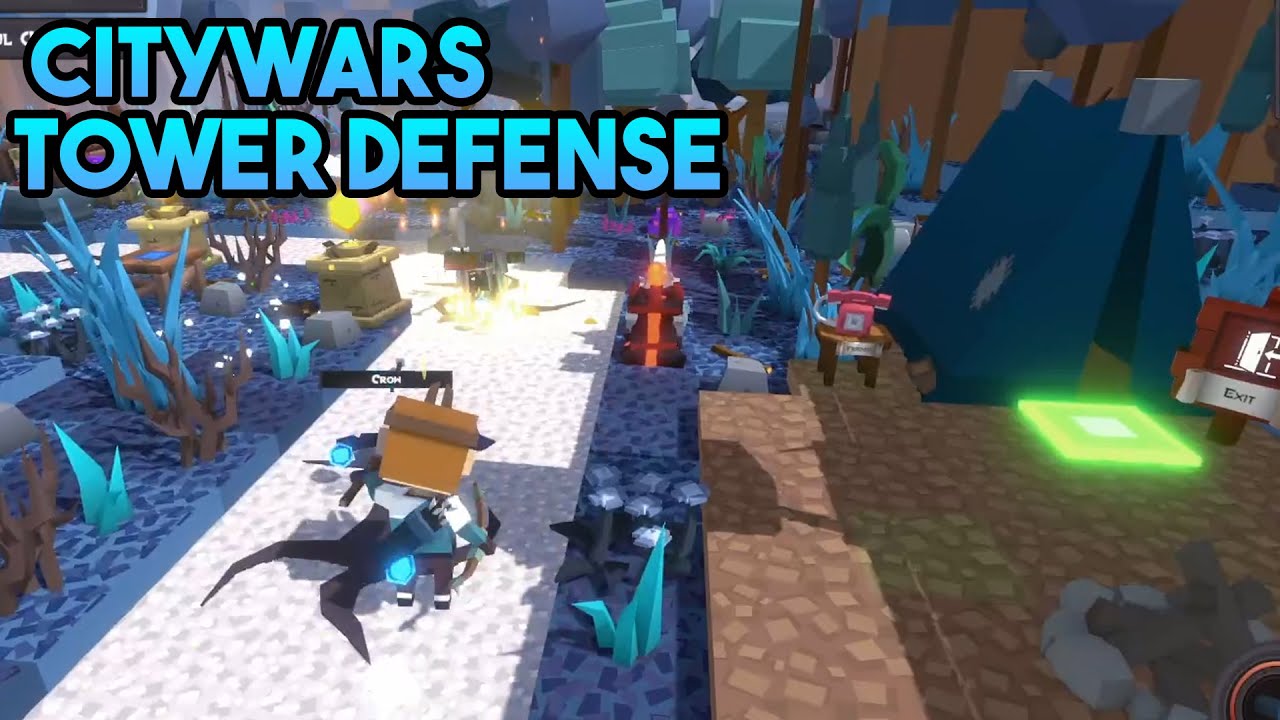 Un Tower defense 3D | CITYWARS TOWER DEFENSE | Gameplay | nunFalco ...