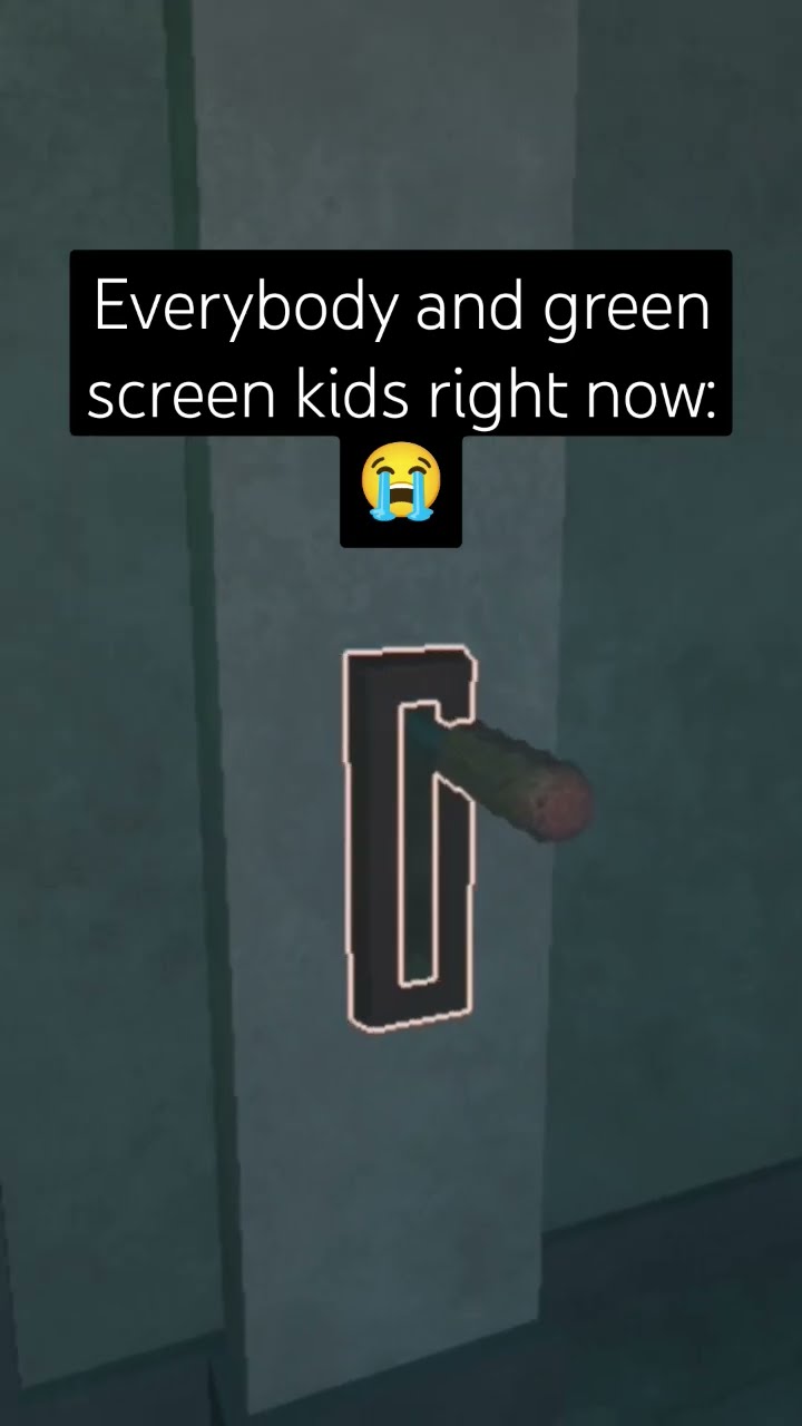 green screen kids are crying there womp womp - YouTube