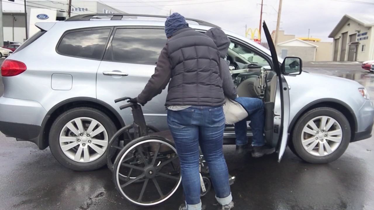 Multi-Lift lift entering 2013 Subaru Tribeca passenger front - Exterior ...