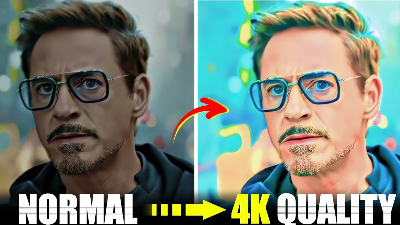 How to Convert Normal Video to 4k ultra HD in Mobile 😱🔥|| Wink 4k ...
