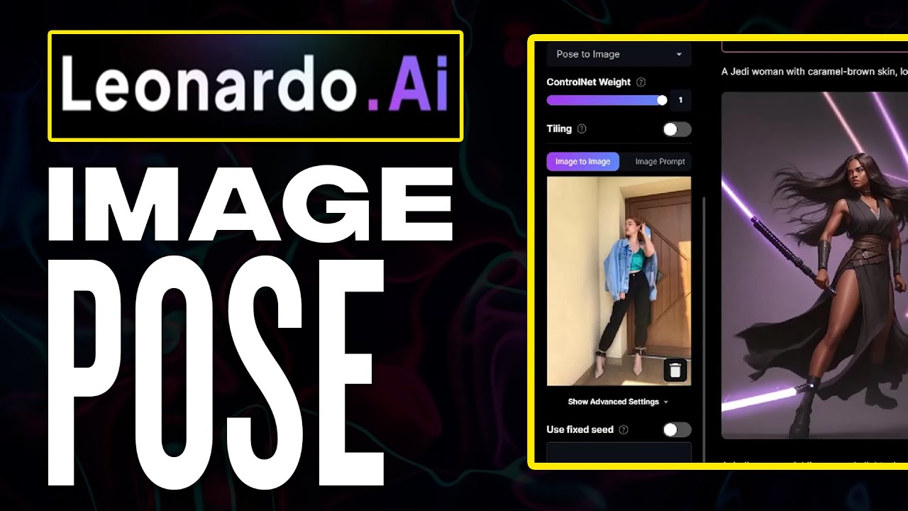 How To Create Image Pose With Leonardo AI - YouTube