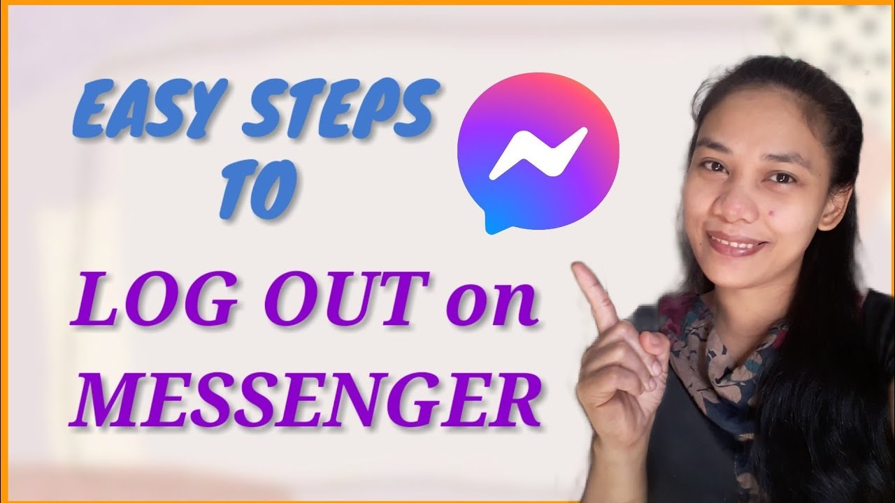PAANO mag LOG OUT sa MESSENGER + Paano e secure ang Messenger [Tagalog] | Marlyn Tabobo - YouTube
