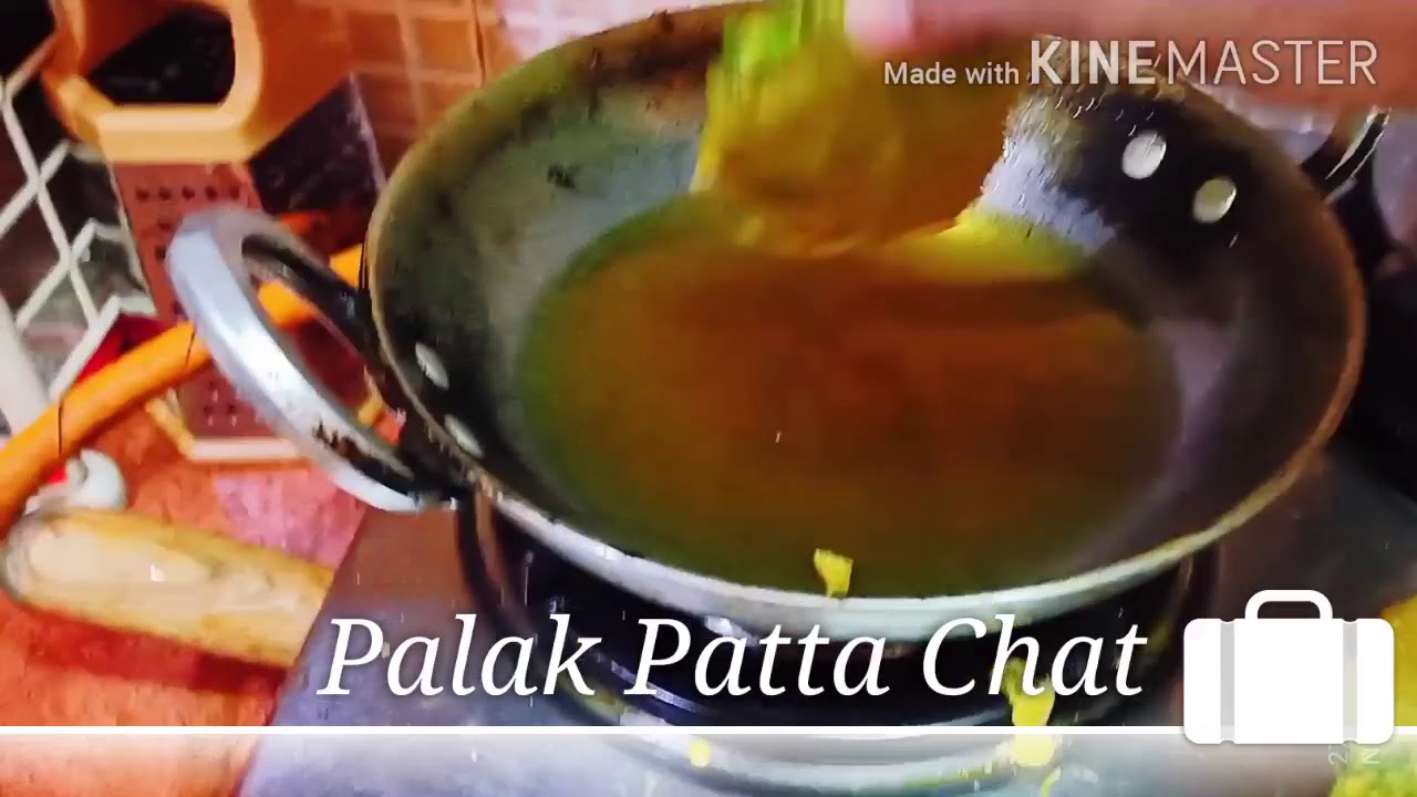 Palak Patta Chat - YouTube
