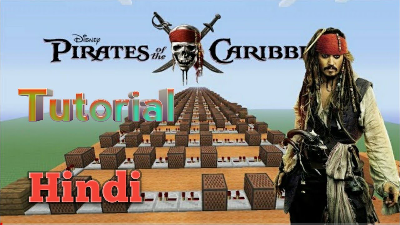 pirates of the caribbean theme song in minecraft | Minecraft note block ...