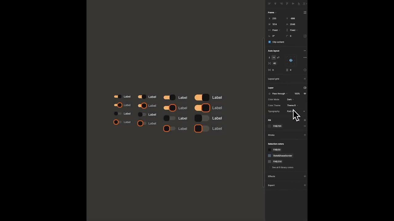Knob and Toggle Component in Sync with Figma #uidesign #responsivedesign - YouTube