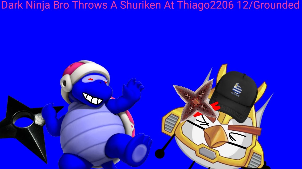 Dark Ninja Bro Throws A Shuriken At @thiago2206-y1i/Grounded - YouTube
