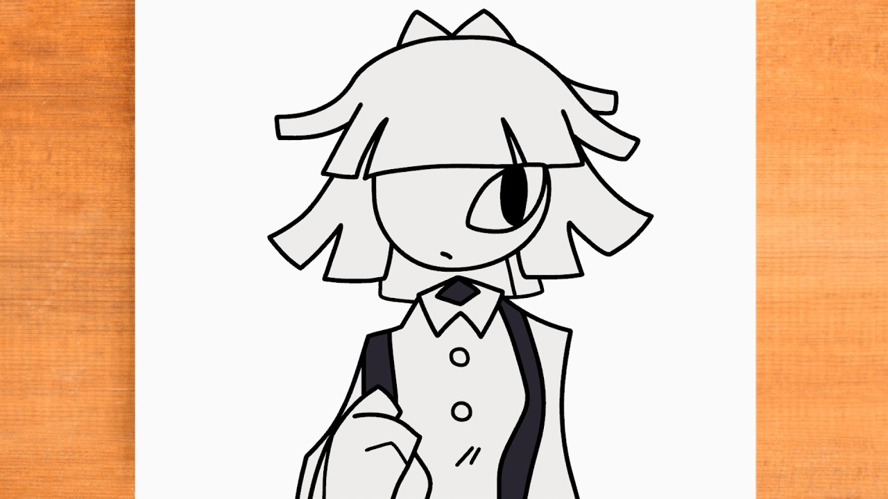 How to draw Claire Fundamental Paper Education step by step easy - YouTube