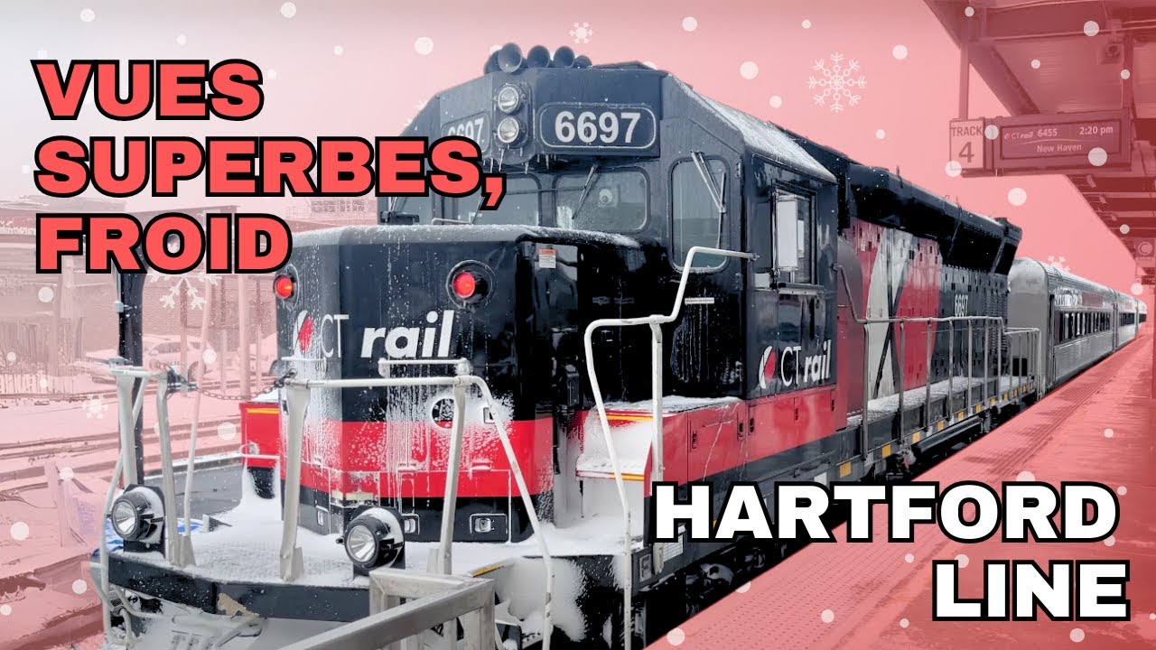 Aventure Hivernale en Rail: De Hartford à Springfield! - YouTube