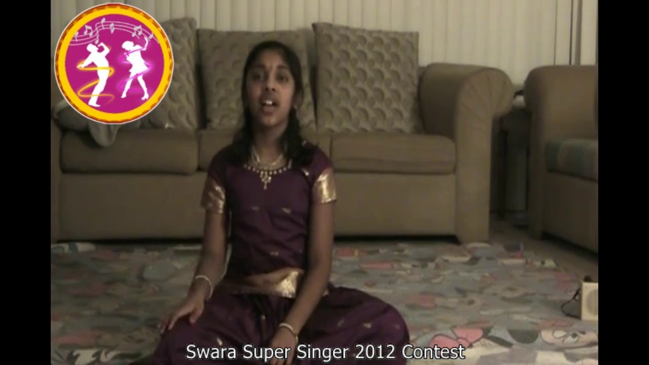 Swara Super Singer Contest - Meera Srinivasan | Light Music Youngsters ...