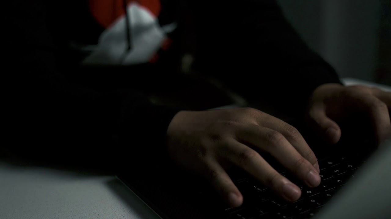 Man TYPING and Working on Laptop - HIGHEST QUALITY 4K Stock Footage ...