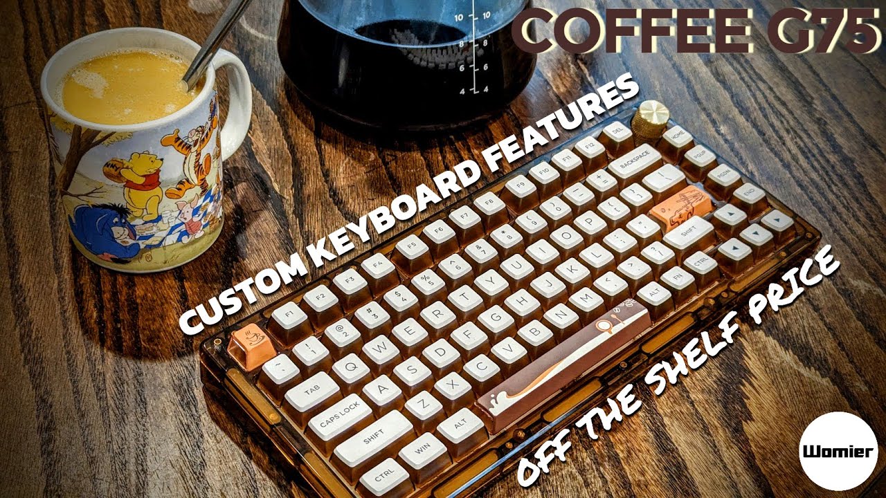 Womier G75 Coffee: Reviewing this surprising in-stock keyboard with ...