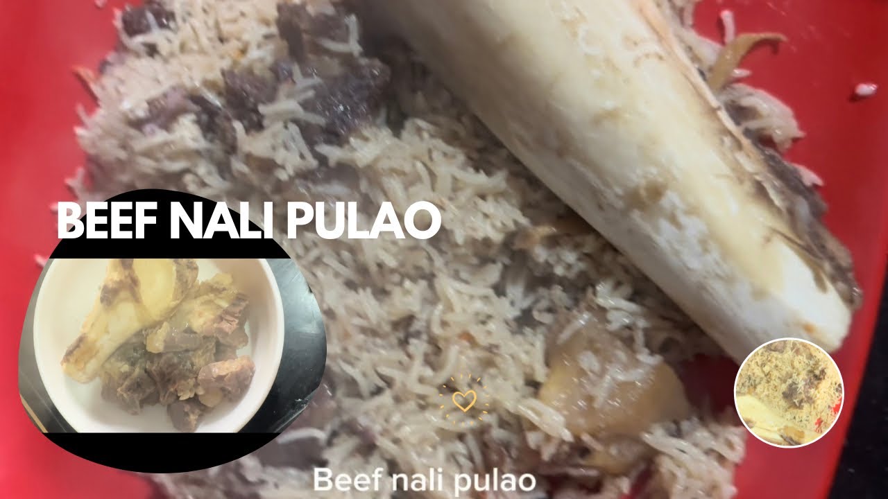 Beef pulao recipe|Nail beef pulao|Cooking with Mazyaaf - YouTube