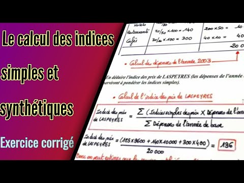 les indices simples et synthetiques - YouTube