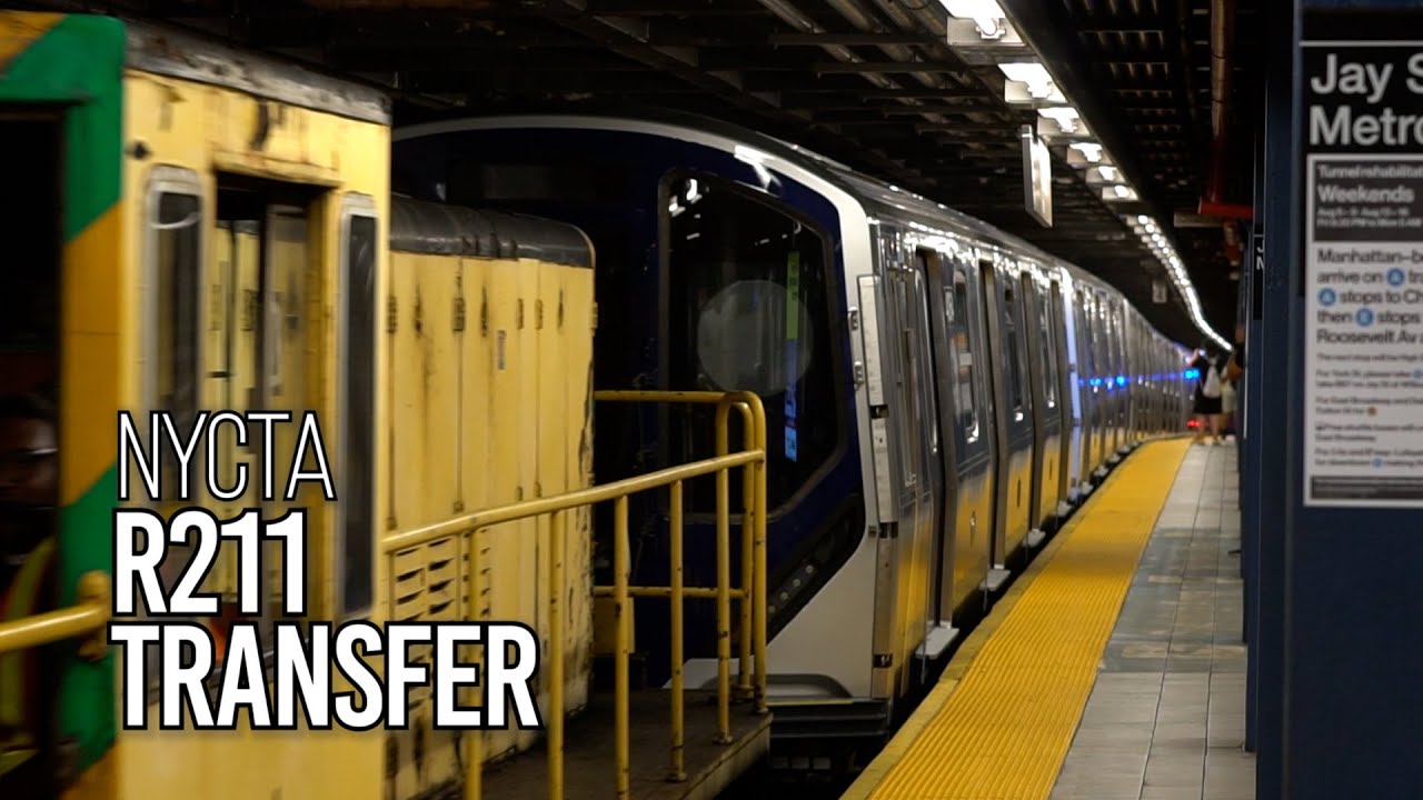 NYCTA R211 Transfer in Brooklyn - 8/3/2021 - YouTube