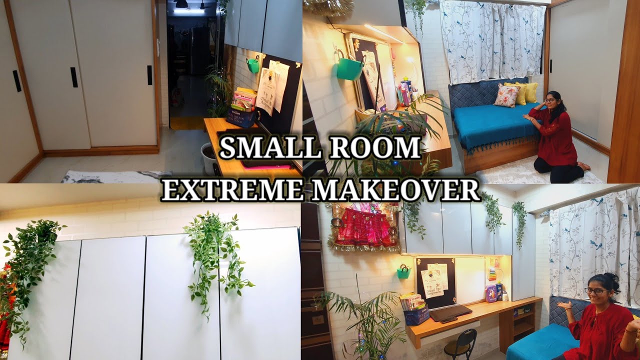 Small Room Extreme Makeover!Tranformation of a Small Room!! Store Room ...