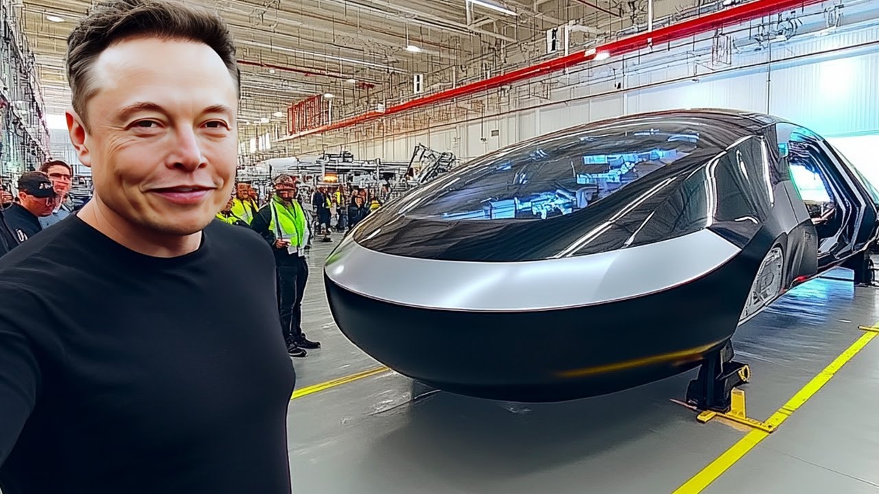 Elon Musk Just Revealed Tesla's NEW Model Y Supersonic Jet! - YouTube