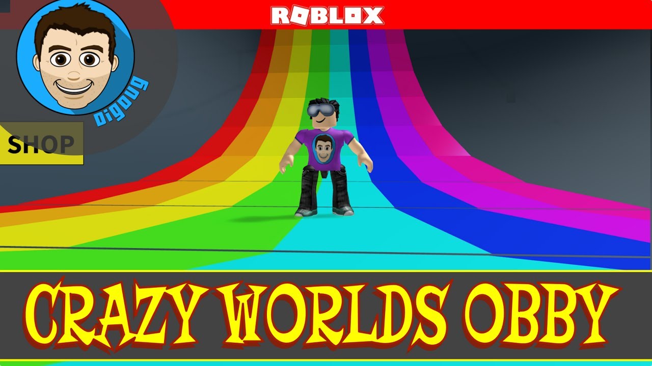 Roblox: Crazy Worlds Obby! - YouTube