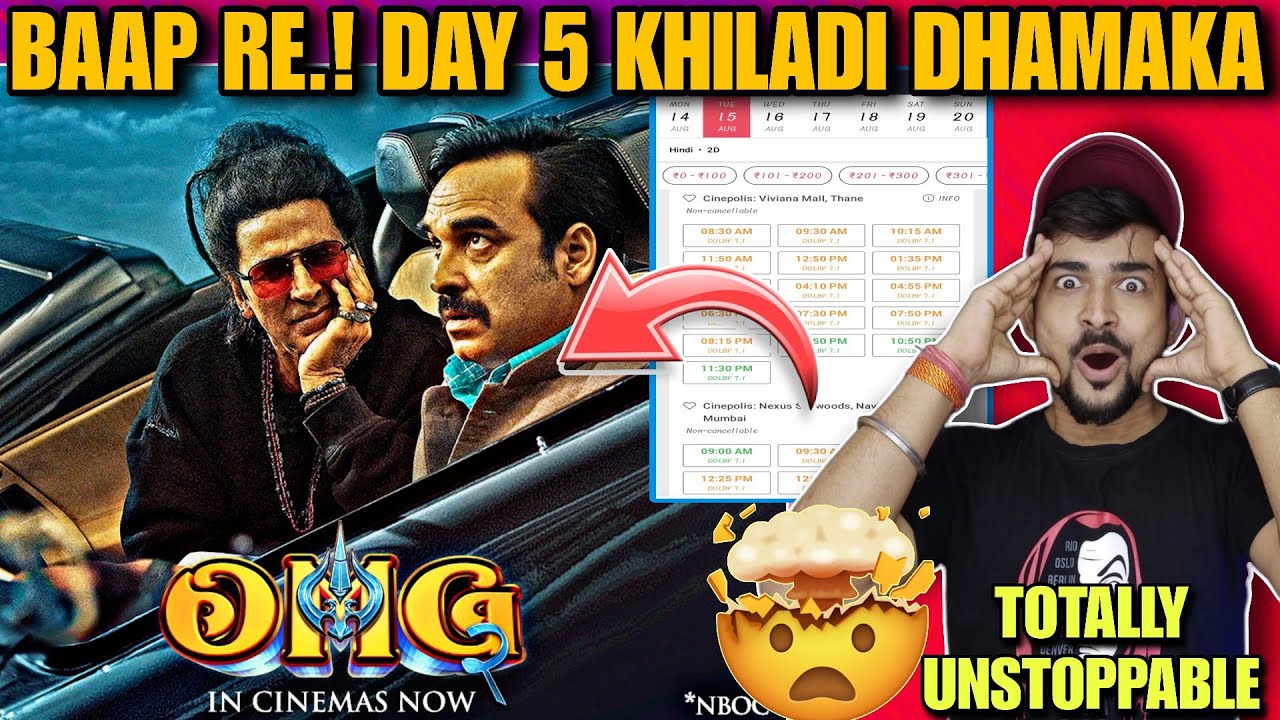 OMG 2 BLOCKBUSTER DAY 5 ADVANCE BOOKING COLLECTION🔥🔥||OMG 2 DAY 4 ...