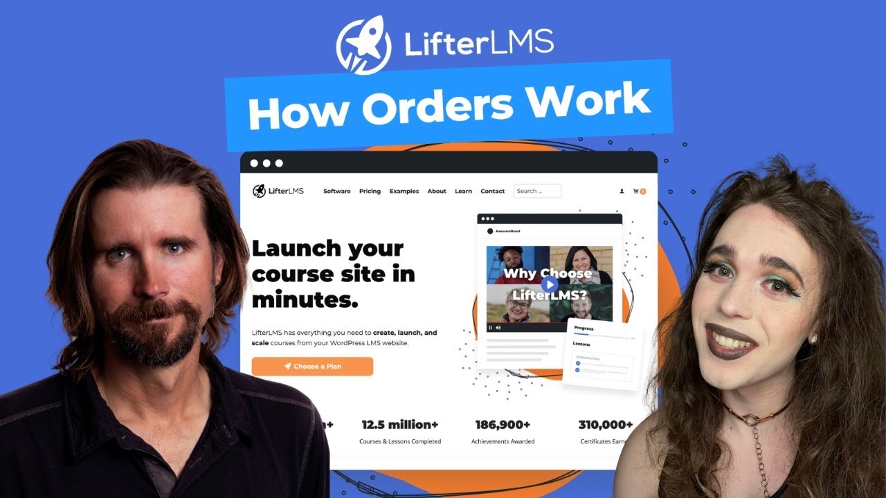 Review Orders System in LifterLMS - YouTube