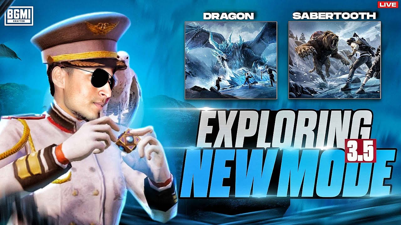 BGMI 3.5 WINTER DRAGON MODE IS HERE | EXPLORE NEW EVENT LIVE #bgmi # ...