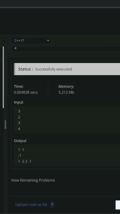Contruct Array || Starters 76 || CodeChef - YouTube