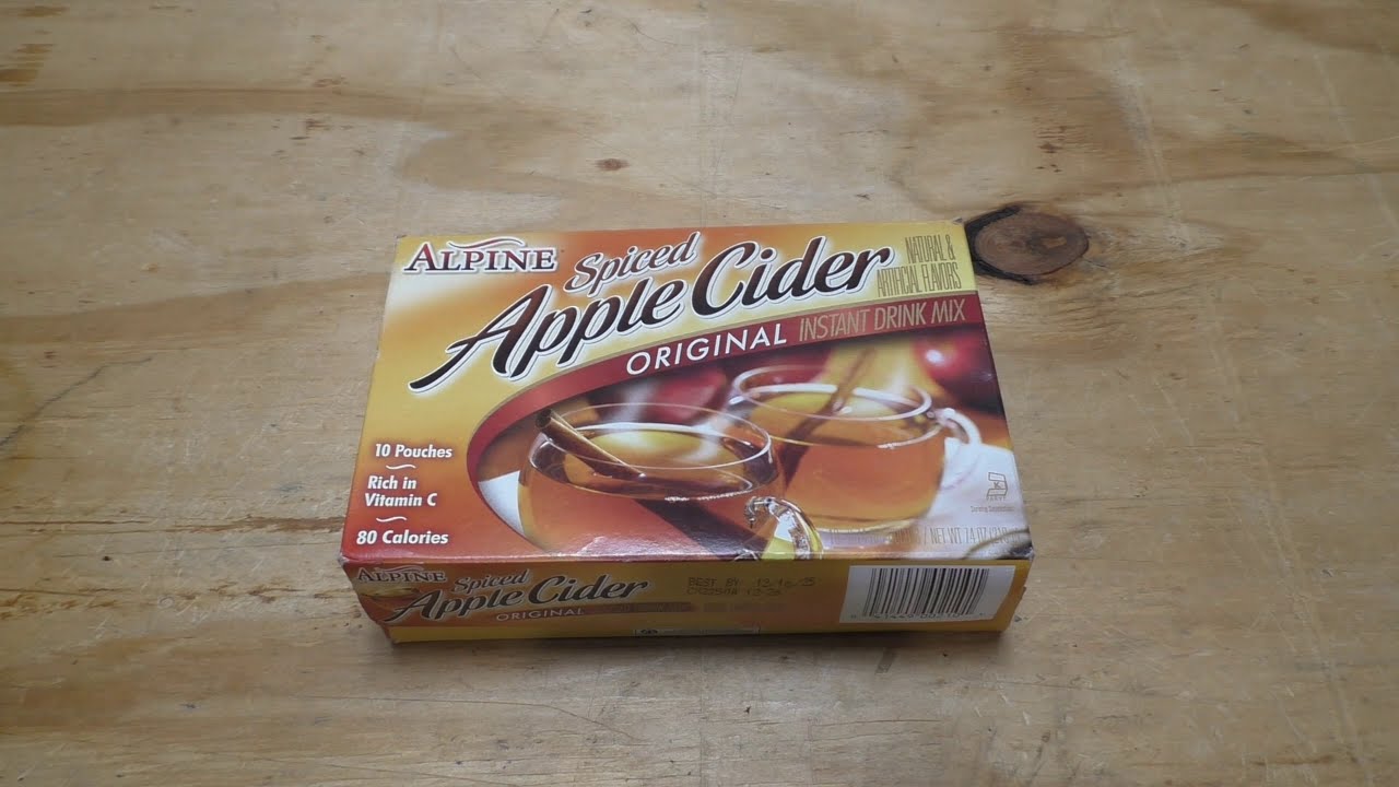 Alpine Spiced Apple Cider Pouches Review - YouTube