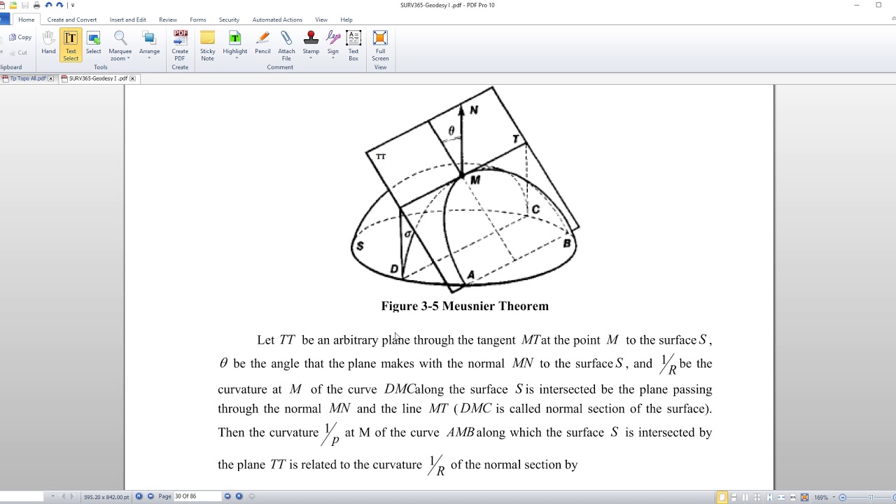 Geodesy 1 Chapter 3 Part 2 - YouTube