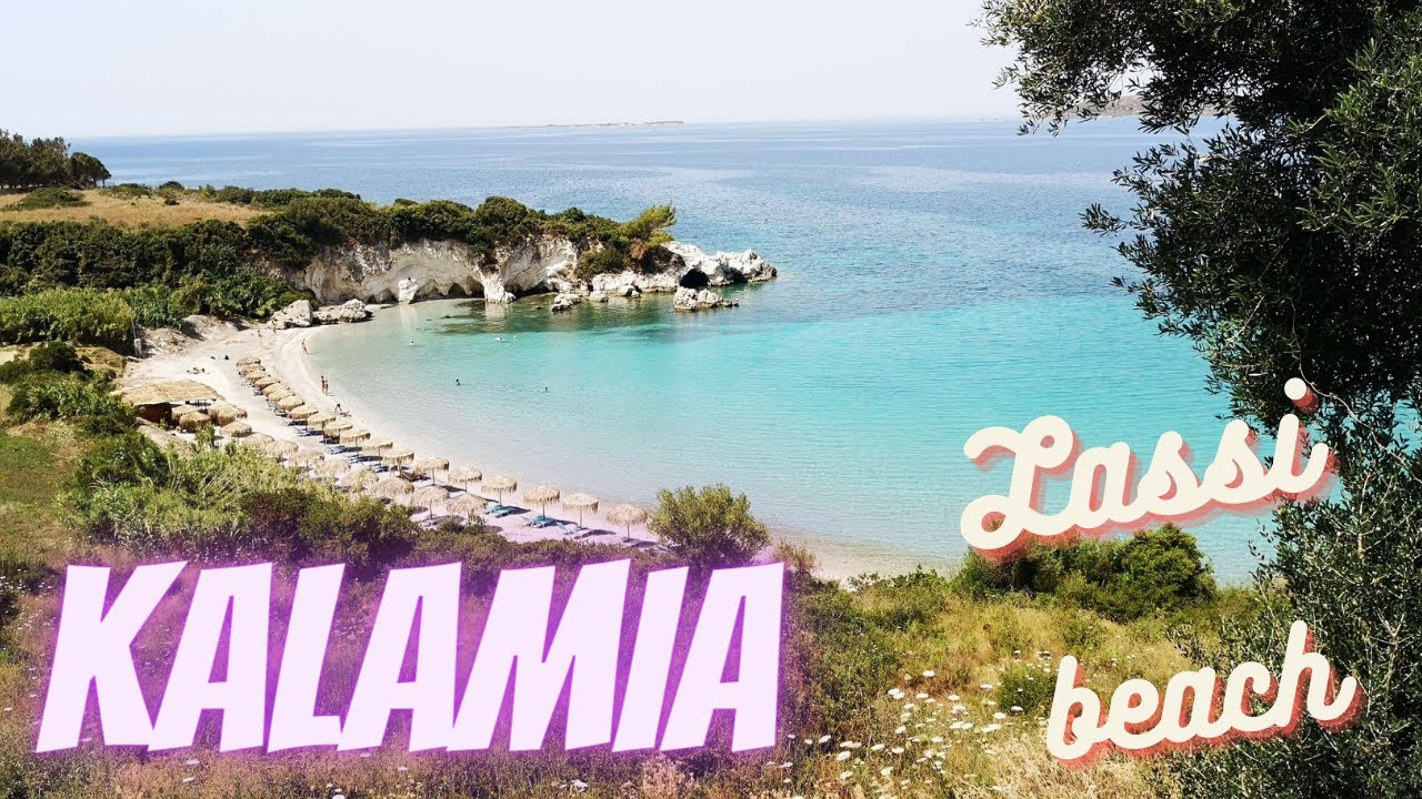 Kalamia beach - Kefalonia 2021 - YouTube