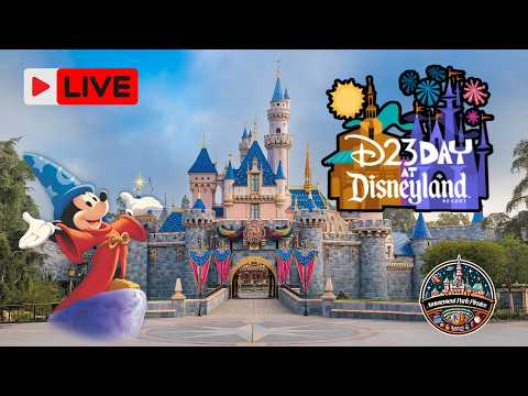 🔴LIVE: D23 Day at the Disneyland Resort! ✨️ Characters, Rides, & More!