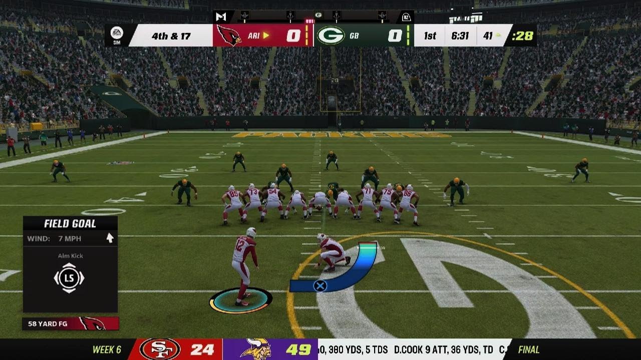 Tucker Mccann from 58 week 6 @ Packers - YouTube