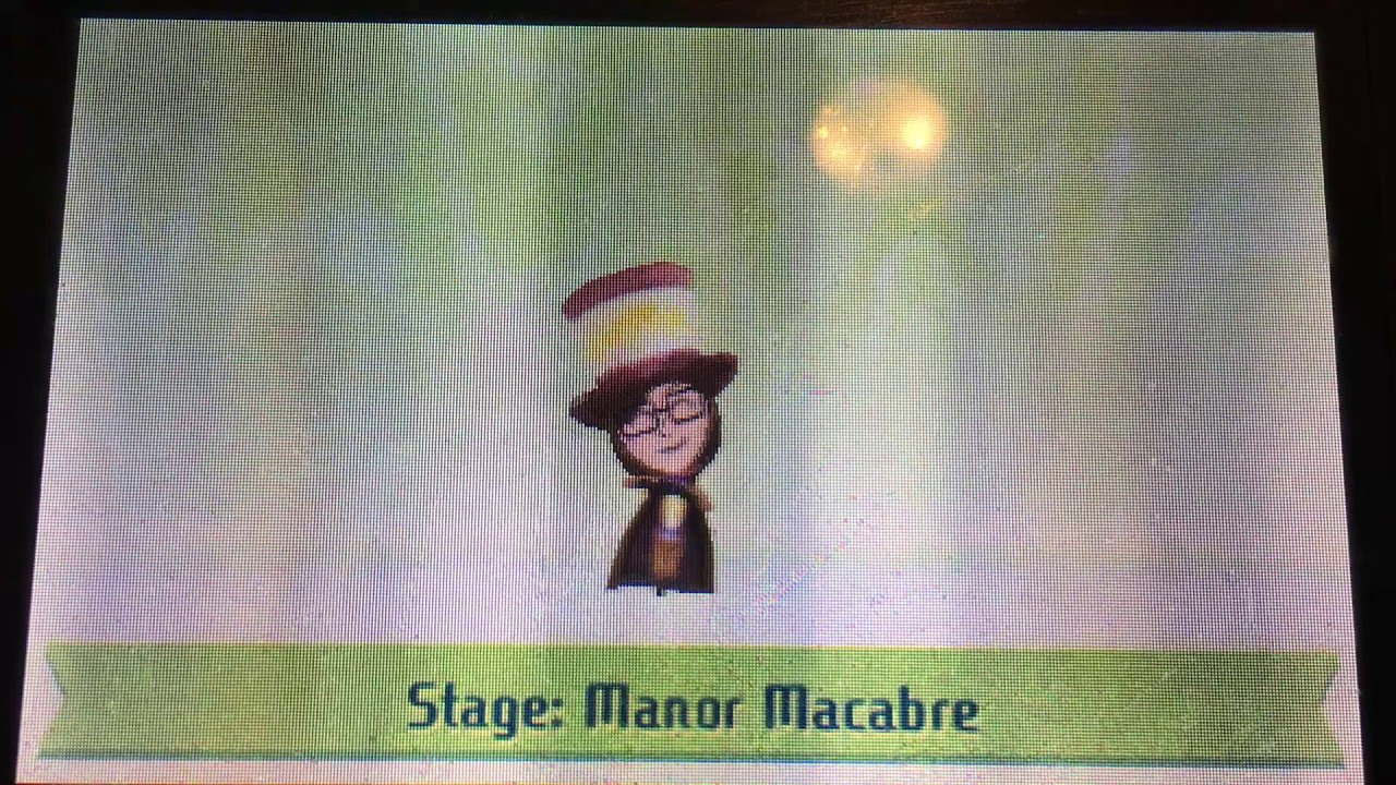 Miitopia Music Stage: Manor Macabre (With Mii wearing Vampire Job ...