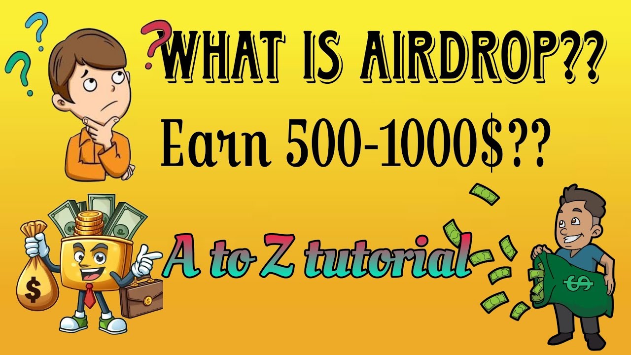 What is airdrop? Earn 500-1000$? A to Z tutorial. @EarningEngine - YouTube