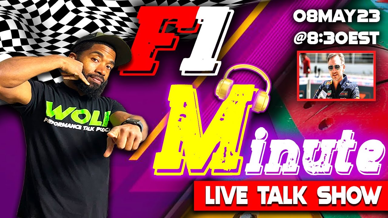 F1 MINUTE | LIVE TALK SHOW | RED BULL | MAX VERSTAPPEN - YouTube