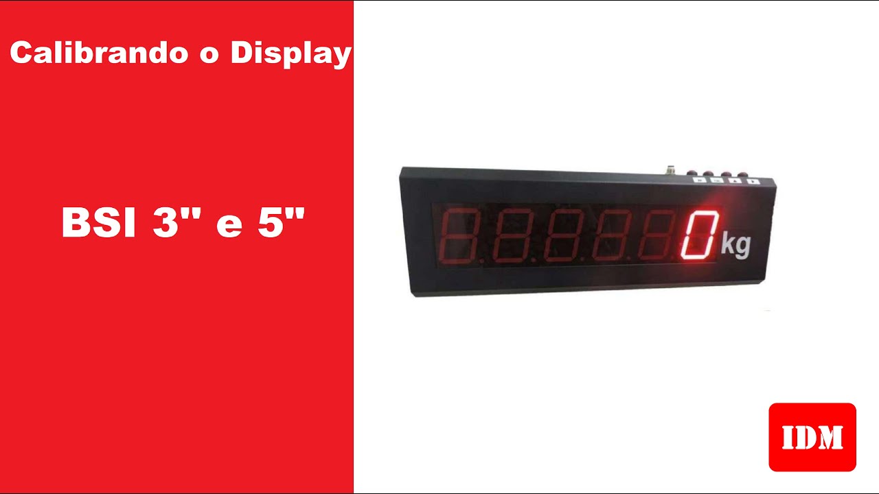 DISPLAY BSI - COMO CONFIGURAR - YouTube