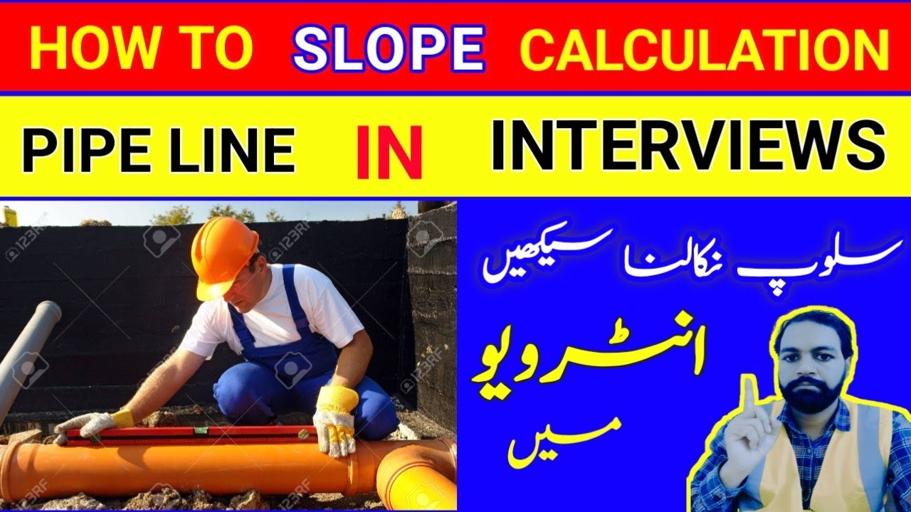 slope calculation in pipe line / slope calculation pipe line in ...