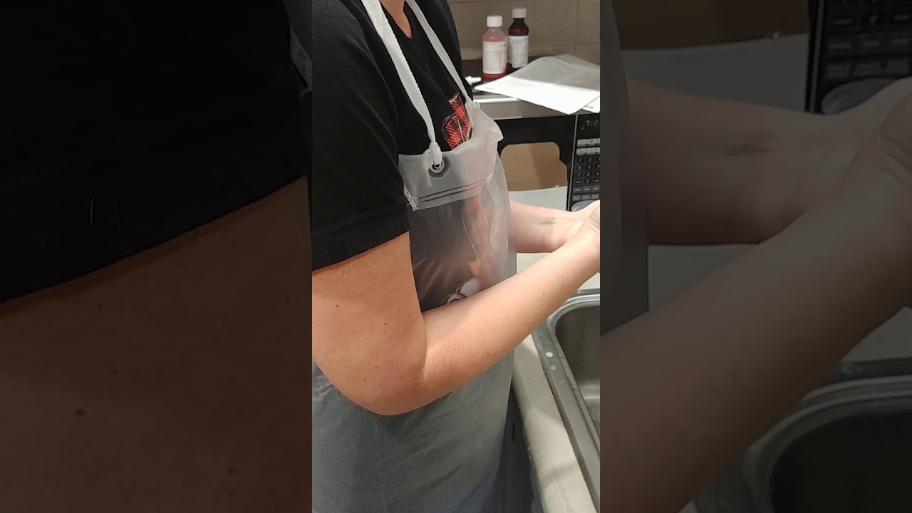 Hand washing lab - YouTube