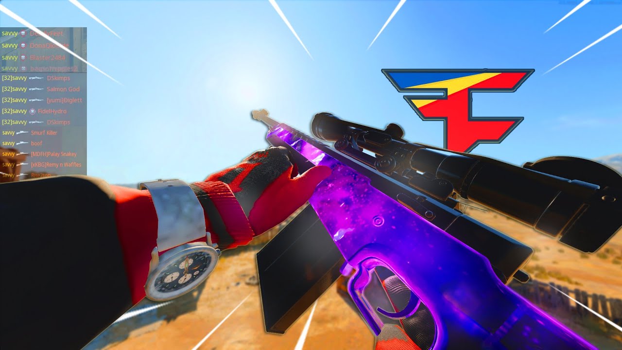 FaZe Clan REACTS to my SNIPING on Black Ops Cold War - YouTube