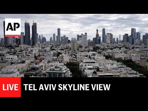 LIVE: Tel Aviv skyline as Iran war continues