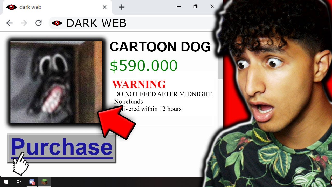 We Bought CARTOON DOG off The DARK WEB... - YouTube