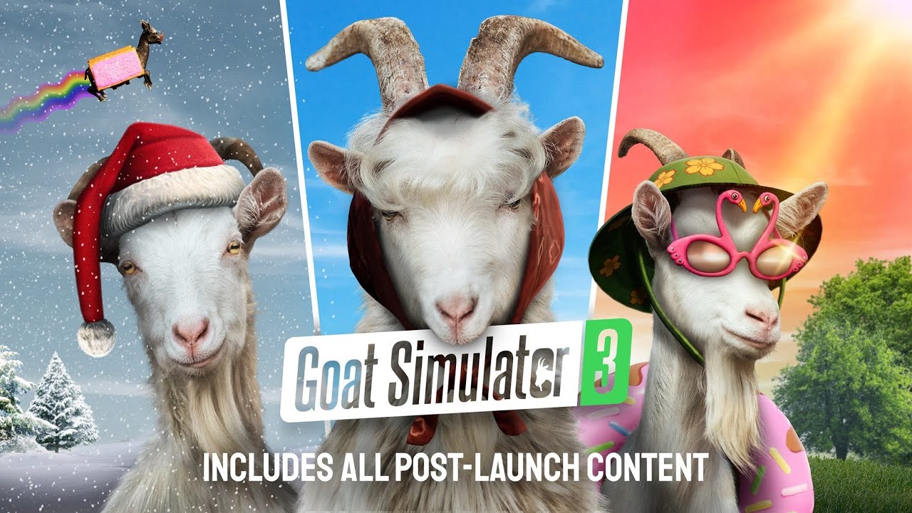Goat Simulator 3 spreading fun all round - YouTube