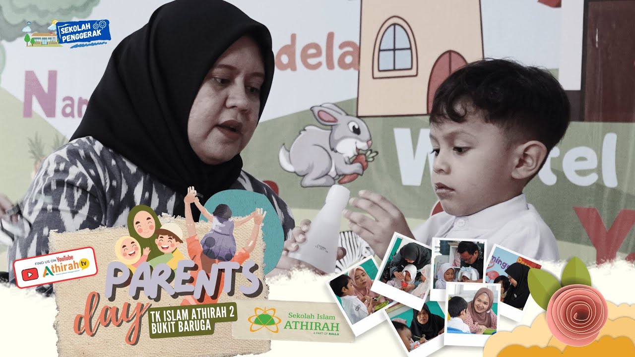 Berganti Peran !!! Wali Siswa Jadi Guru Sehari di Parents Day TK Islam ...