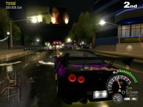 SRS Street Racing Syndicate (pc) gameplay - YouTube