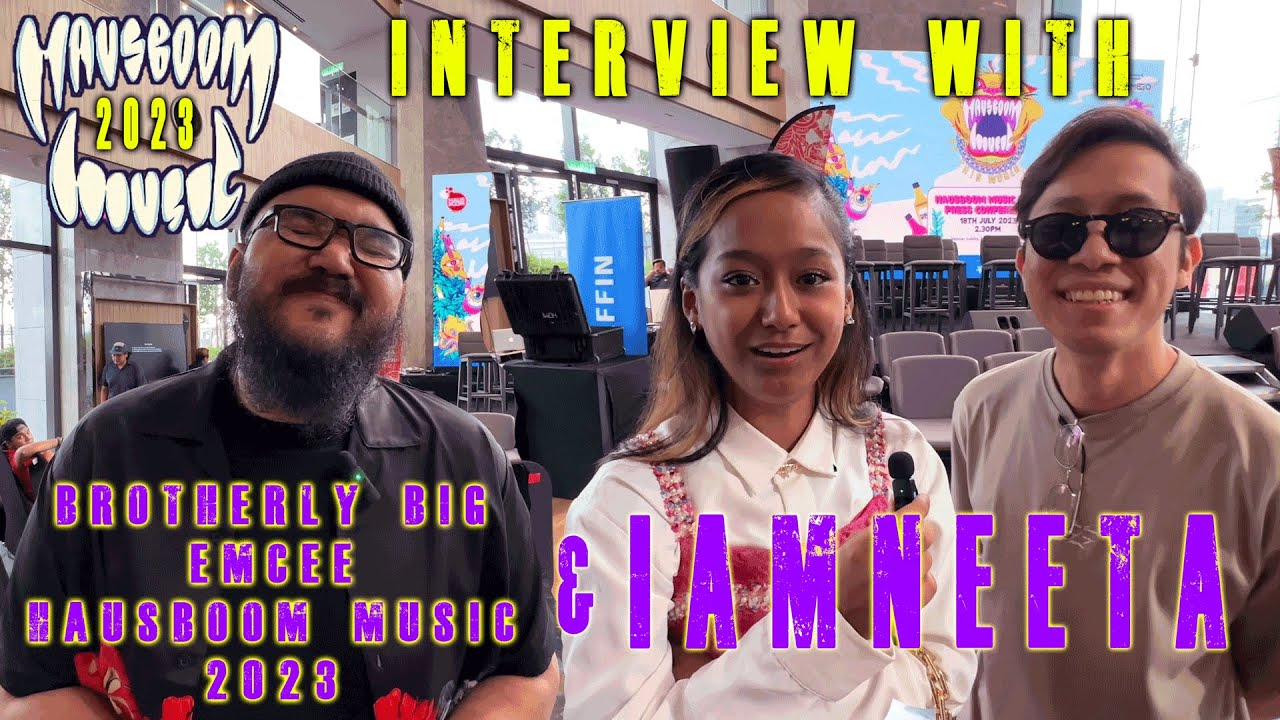 IAMNEETA & BIG (Emcee) Interview at HAUSBOOM MUSIC 2023 Press ...