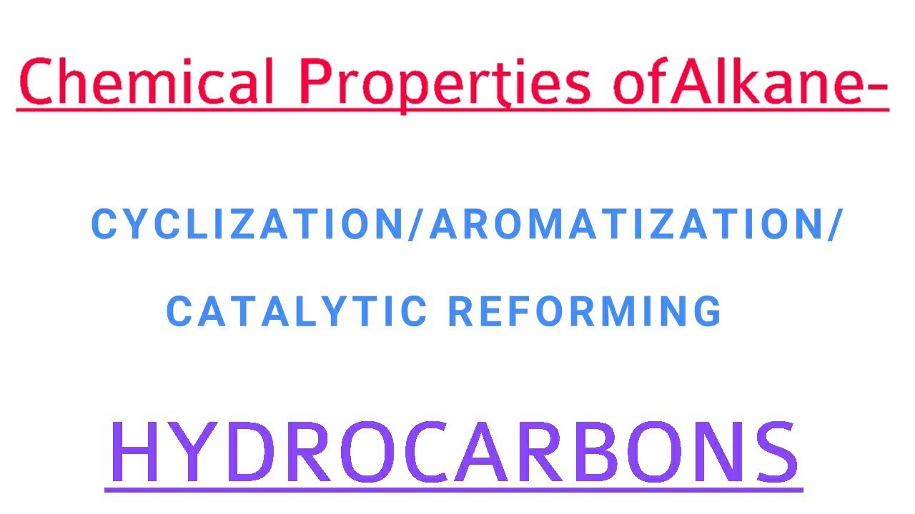 Chemical Properties of Alkane-Aromatization/Cyclization/Catalytic ...