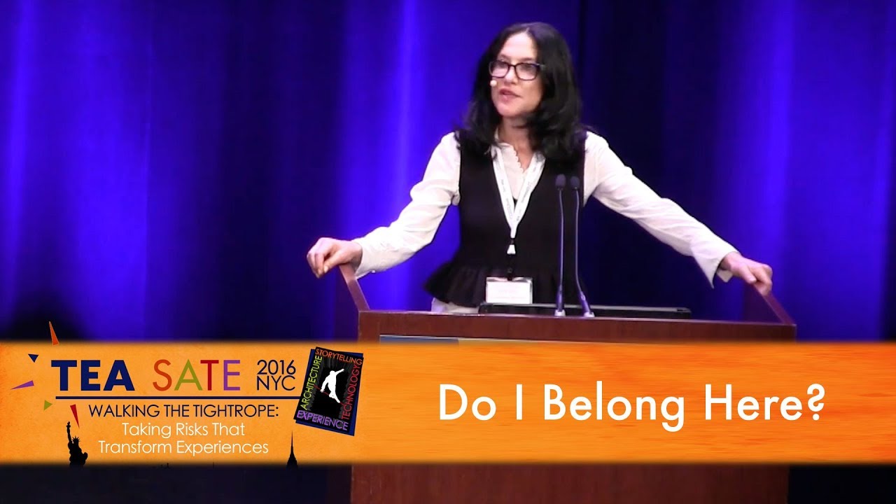 SATE 2016 — "Do I Belong Here?" with Manon Slome - YouTube