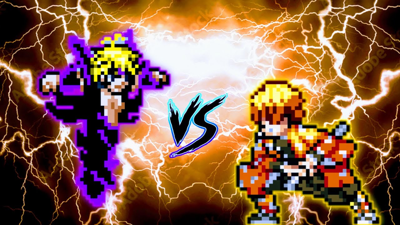 Meliodas Assault Mode V2 VS Zenitsu last Arc in Jump Force Mugen - YouTube