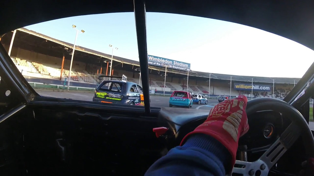 Albert Carter Racing, Heat 1, 3rd place, Junior Rods, Wimbledon stadium ...