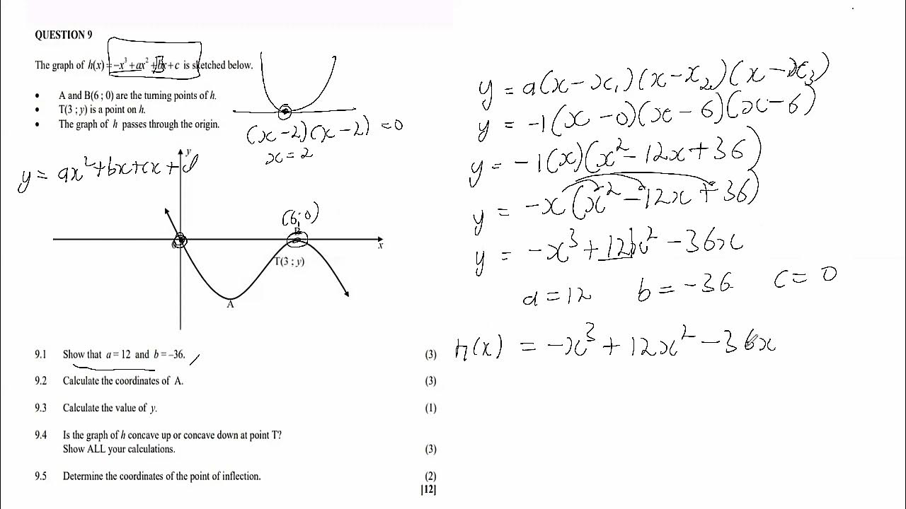 CUBIC FUNCTIONS EP 04 | CALCULUS | GRADE 12 - YouTube